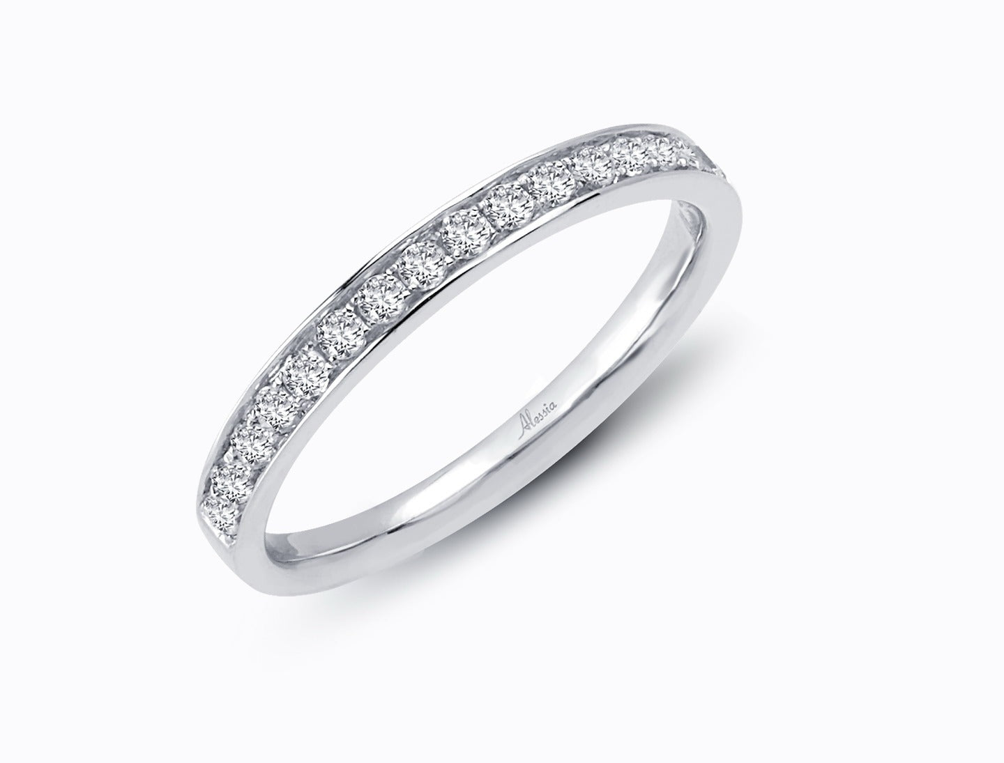 Pave Set Diamond Wedding Ring - ACE023 Melbourne – The Diamond Guys