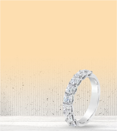 Pave Set Milgrain Edge Diamond Wedding Ring - ACE021 Melbourne – The ...